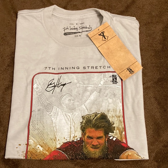 7th Inning Stretch | Shirts | Nwt Bryce Harper Tee | Poshmark